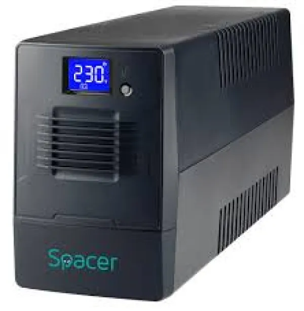 UPS Spacer Line SPUP-1000D-LIT01 1000VA/600W 4xšuko/USB/LAN
