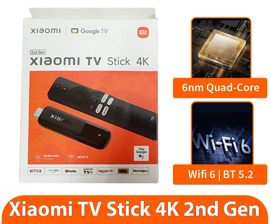 Xiaomi TV stick 4K Gen.2 2GB/8GB