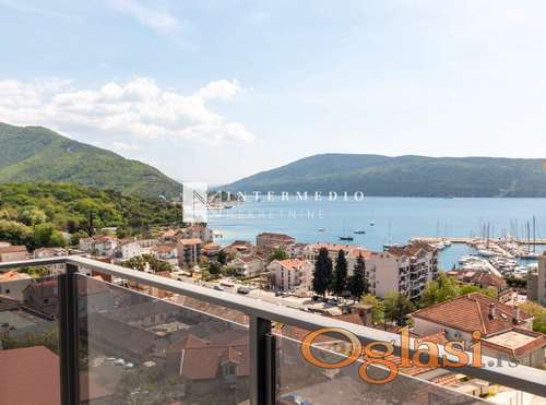 Prodaja jednosobnog stana u Meljinama – novogradnja, 44m², pogled na more, 300m od mora