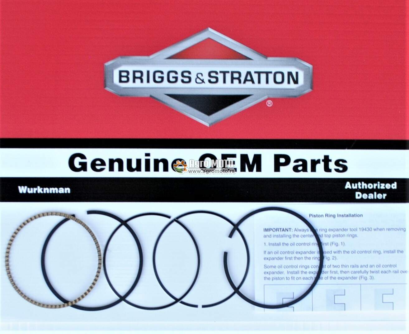 Karike Briggs & Stratton 450E 500E Original 590523