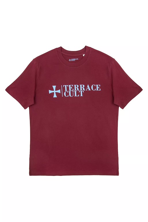 TERRACE CULT LOGO MAJICA BORDO PLAVA