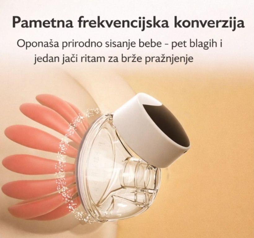 BBO Hands free električna pumpica za grudi
BBO Hands free električna pumpica za grudi