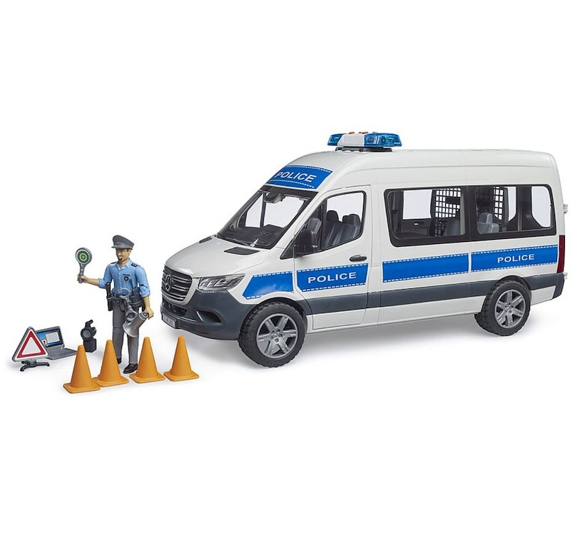 Bruder policijski MB sprinter sa figurom 026837
Bruder policijski MB sprinter sa figurom 026837