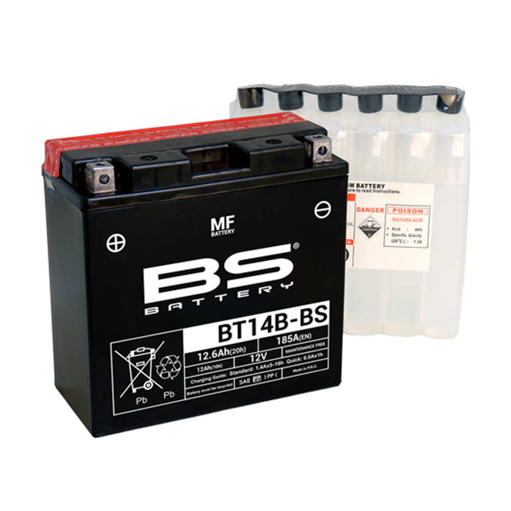 AKUMULATOR BS 12V 12AH GEL BT14B-BS LEVI PLUS (150X69X145) 210A