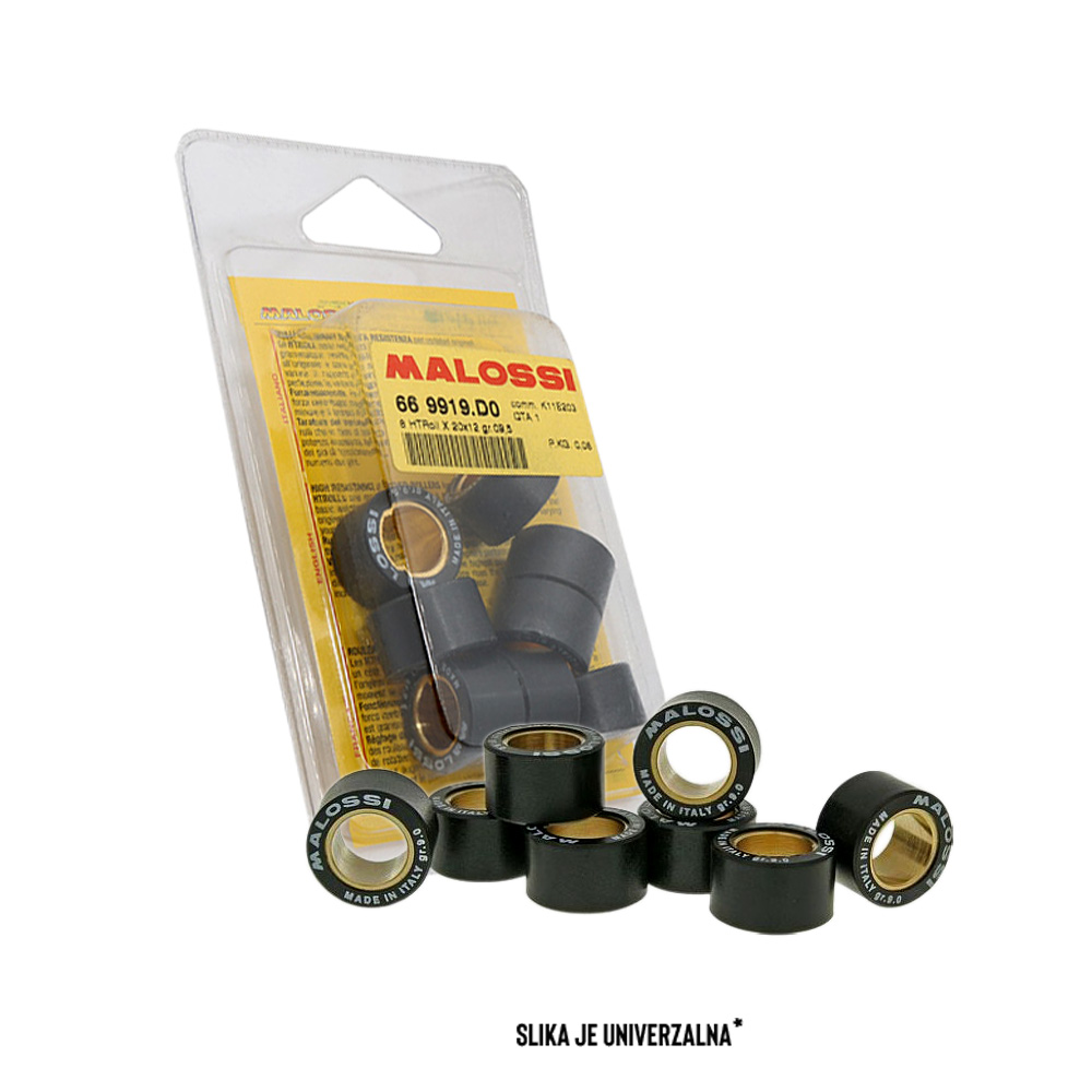 ROLNICE 15X12 3.2GR MALOSSI SET