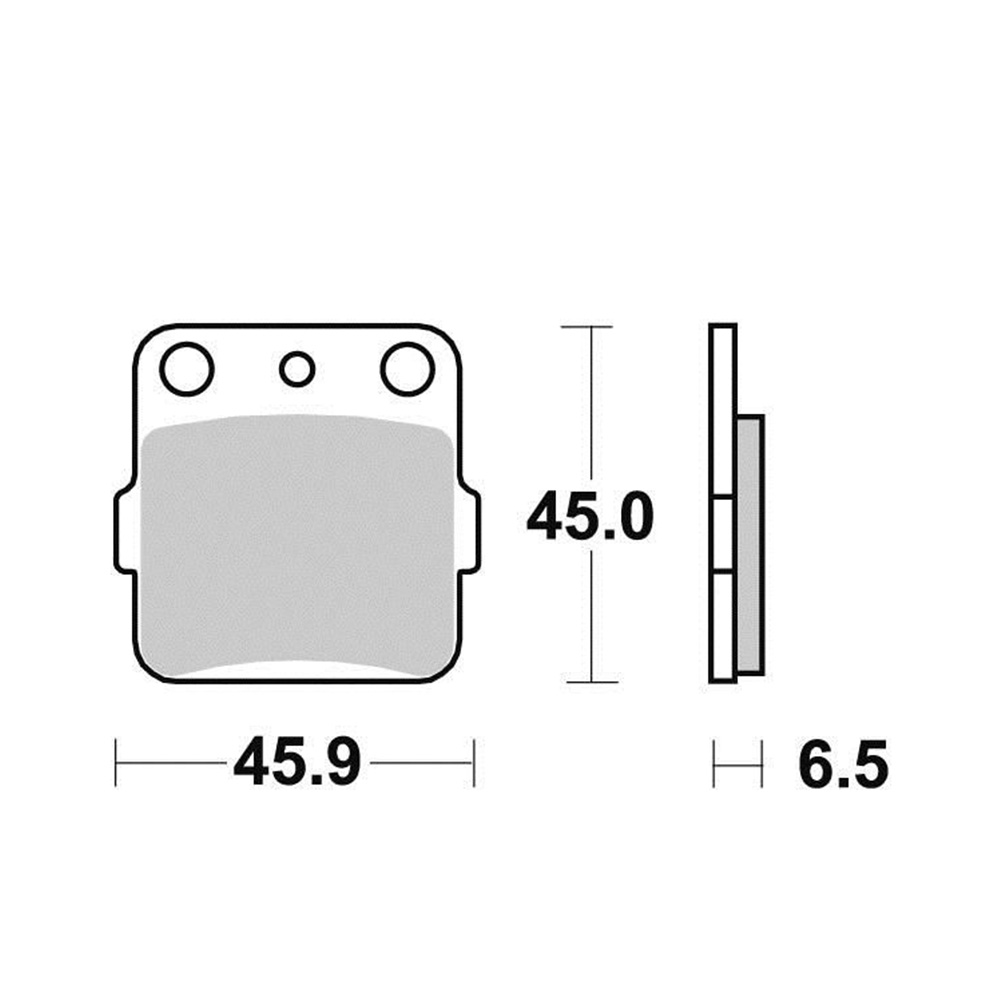 DISK PLOČICE KYOTO S2007 ( SEMI SINTER )