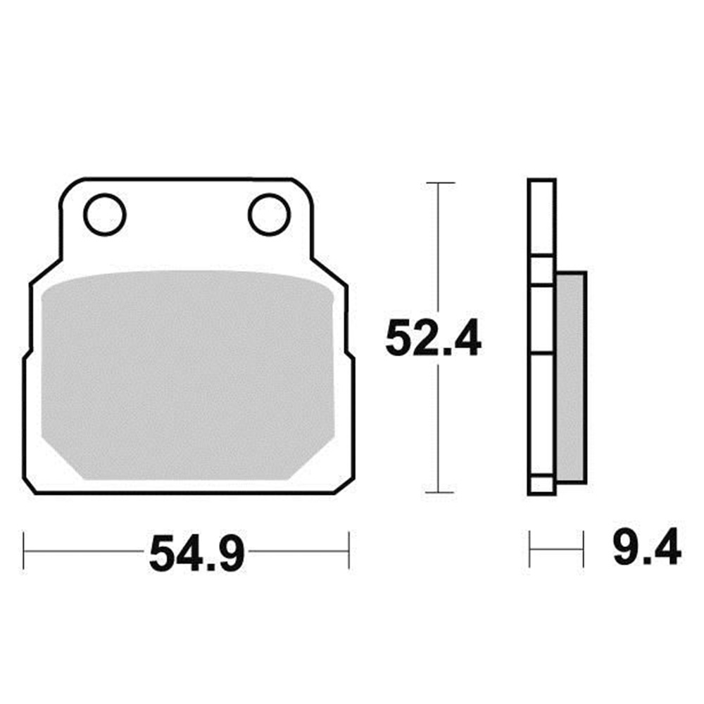 DISK PLOČICE KYOTO S1146N ( SINTER )