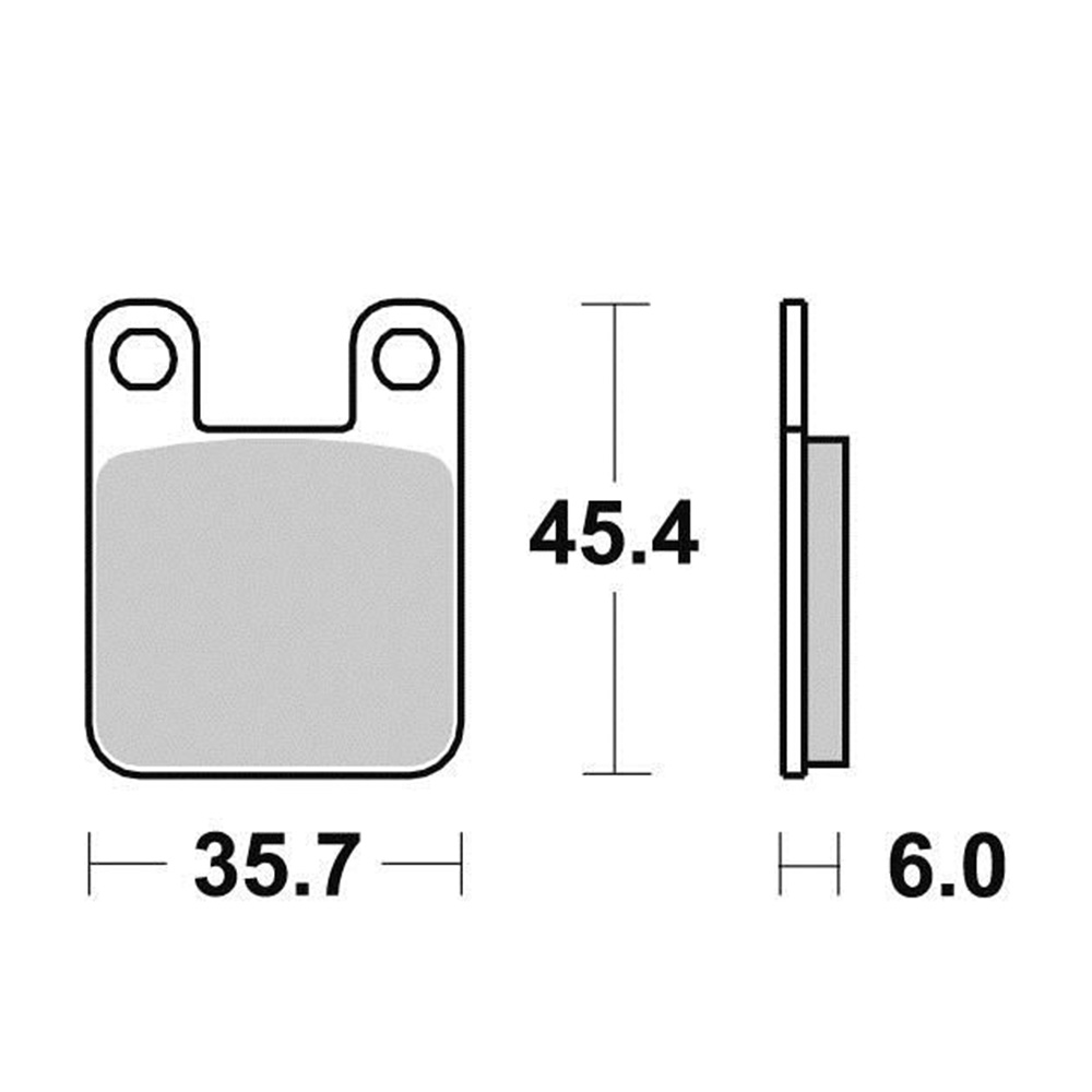 DISK PLOČICE KYOTO S1066 ( SEMI SINTER )