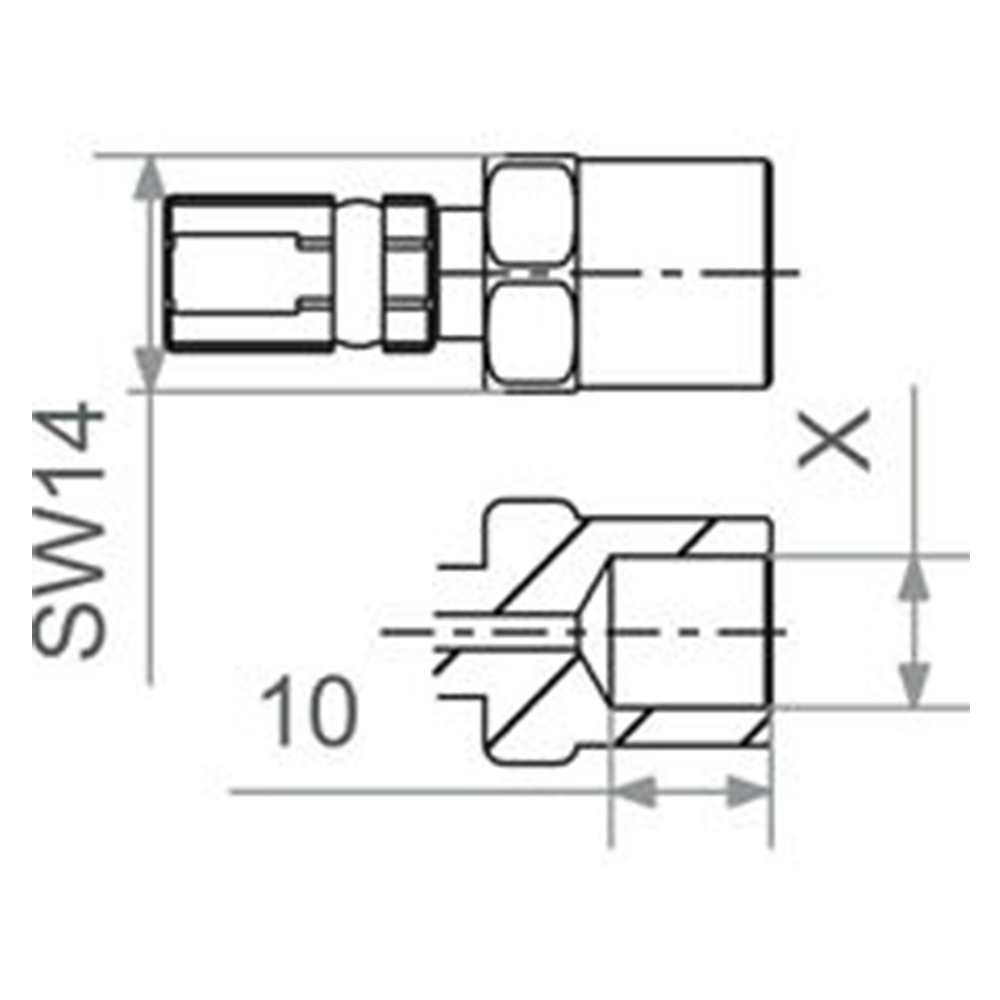 REDUCIR KOČIONOG CREVA TRW MVH225S(M10X1.25 120 STEPENI UNUTRAŠNJI)
