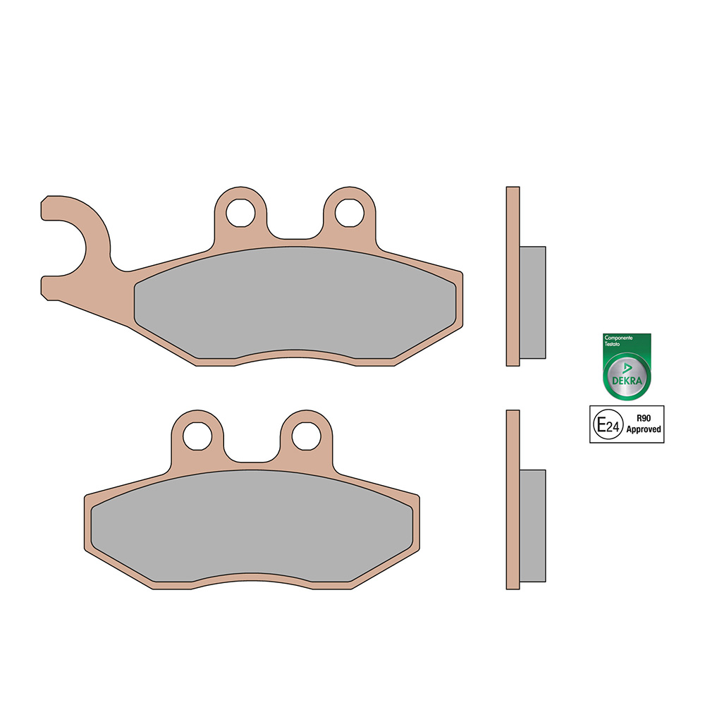 DISK PLOČICE ZA MOTOCIKLE MALOSSI PIAGGIO BEVERLY 125/200/400CC MHR SINTER