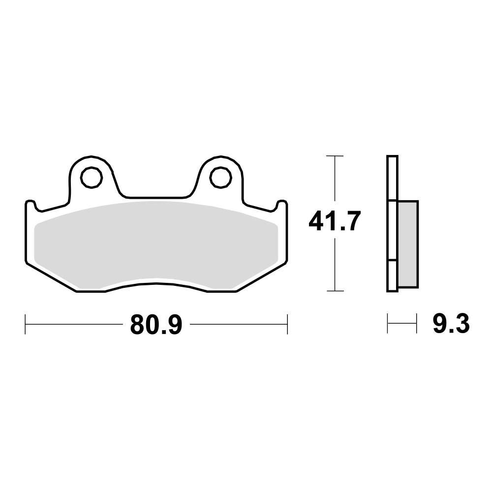 DISK PLOČICE ZA MOTOCIKLE TRW MCB685SRM ( MAXI - SCOOTER SINTER )
