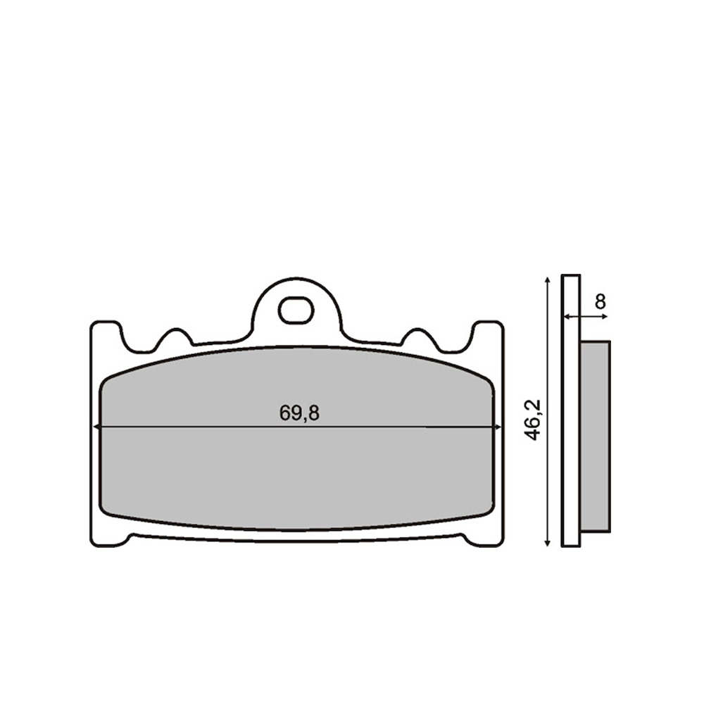 DISK PLOČICE RMS HONDA CG