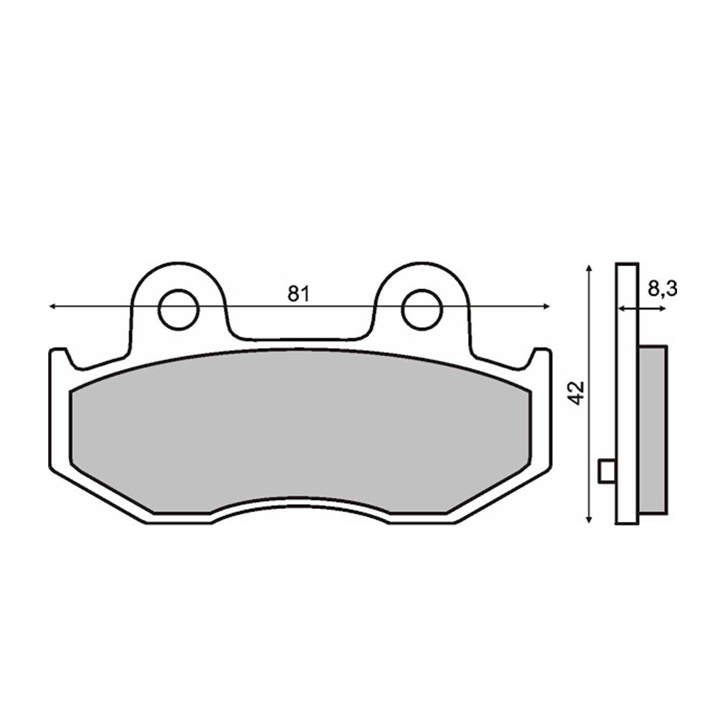 Disk pločice za motocikle RMS Piaggio Beverly 500cc