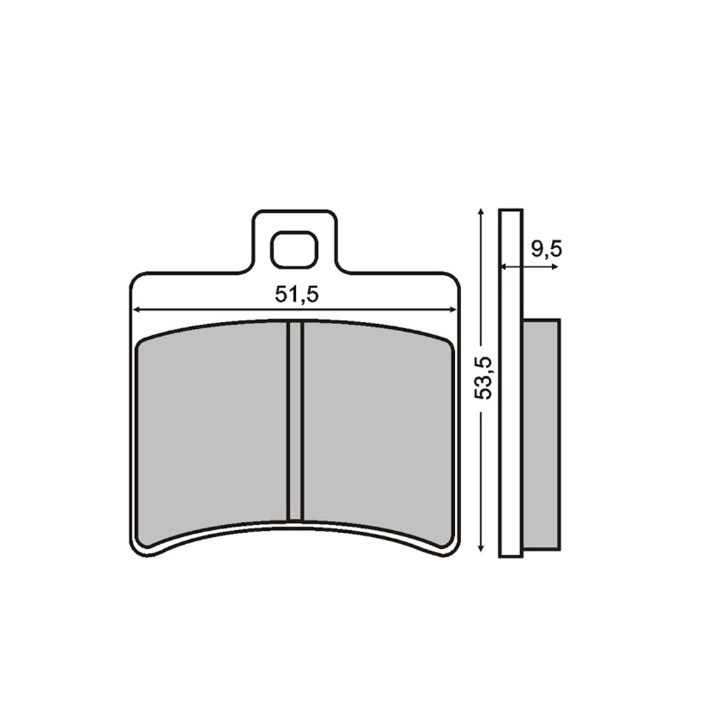 DISK PLOČICE RMS HONDA PANTHEON 125