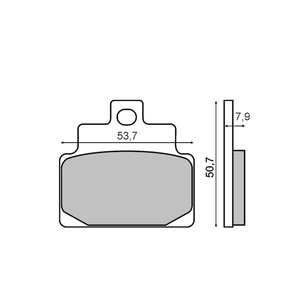 DISK PLOČICE RMS PIAGGIO X9 180/250/500