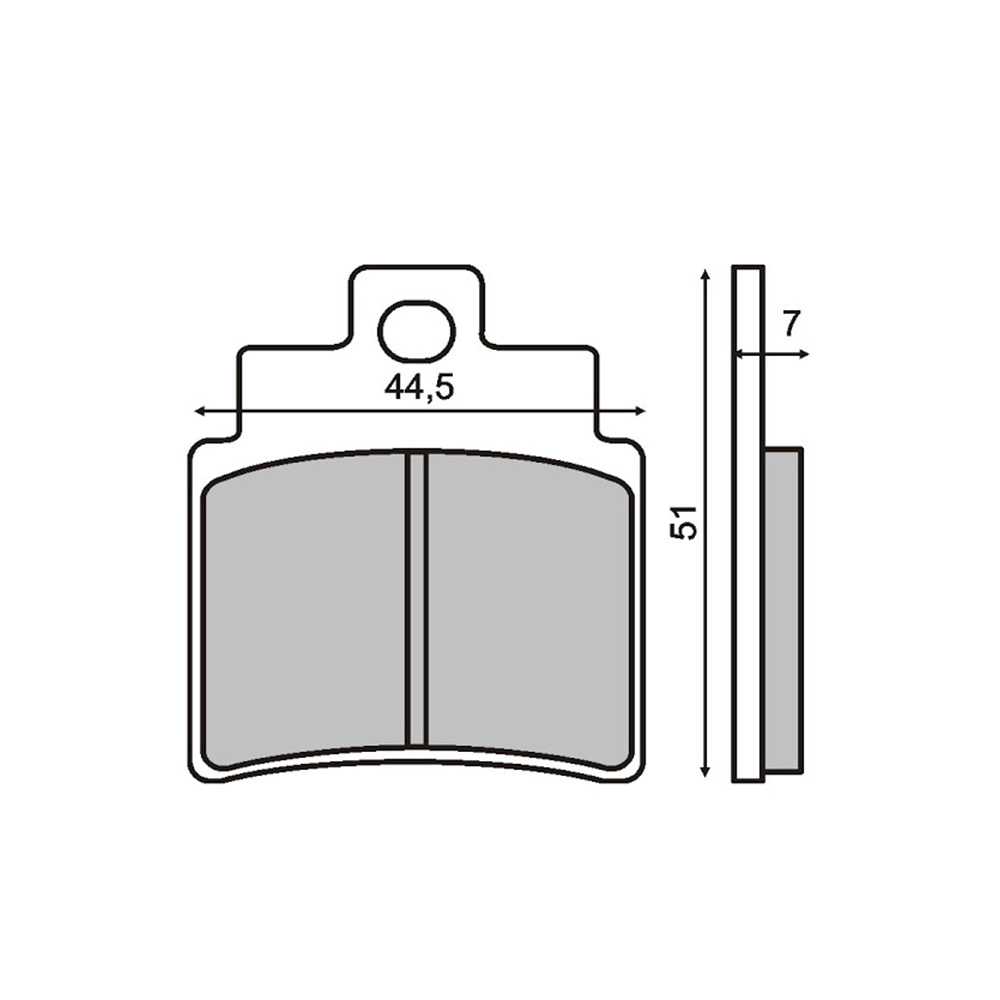 DISK PLOČICE RMS KYMCO GRAN DINK 250 ZADNJE