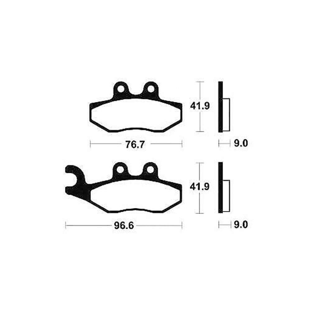 DISK PLOČICE ME261 ( VCP10754 ) TECNIUM