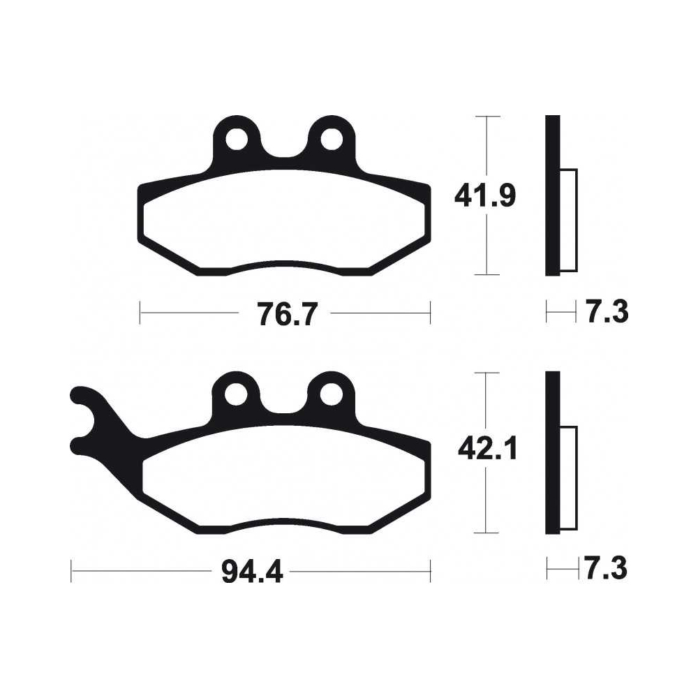 DISK PLOČICE MA221 ( VCP10749 ) TECNIUM