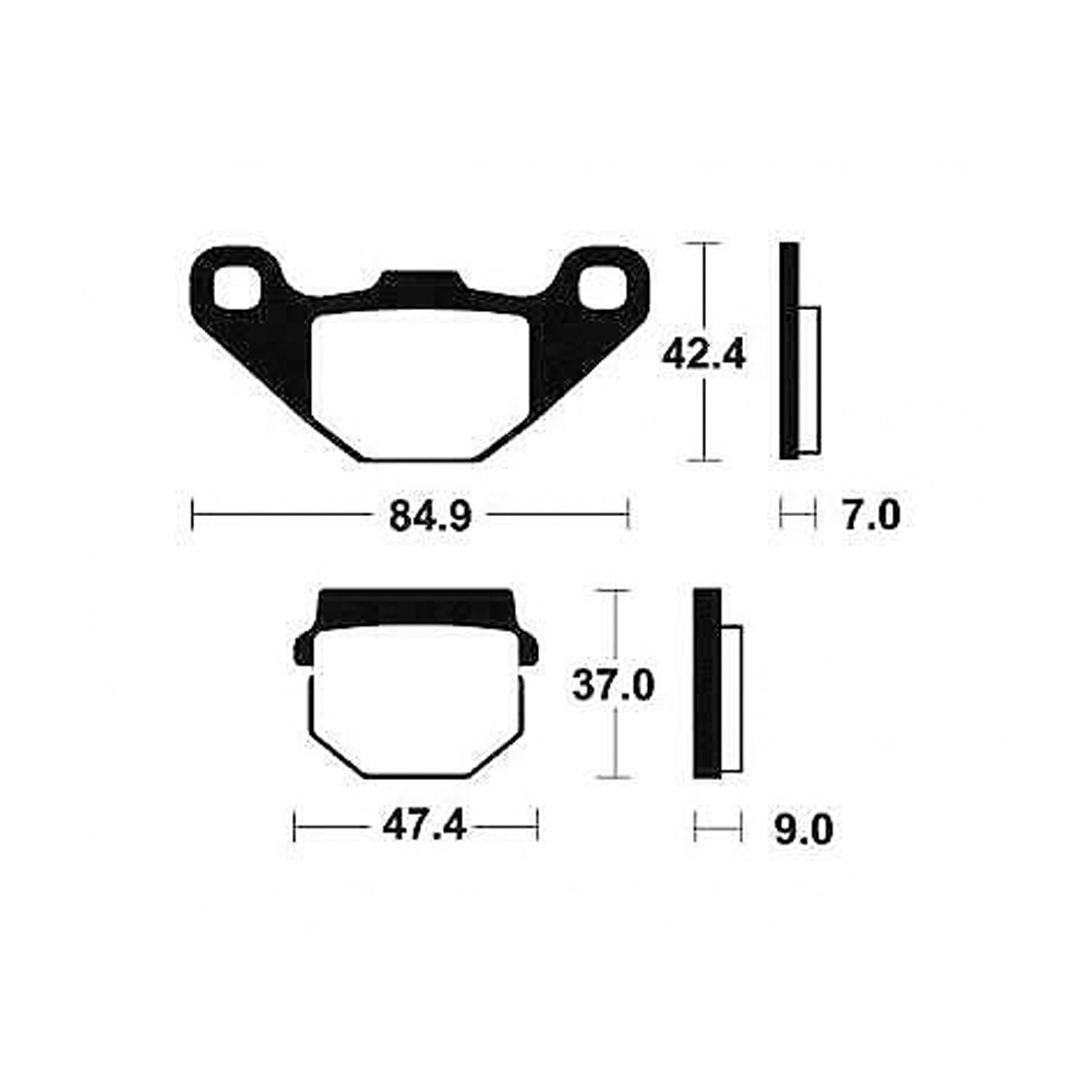 DISK PLOČICE MA310 ( VCP12200 ) TECNIUM