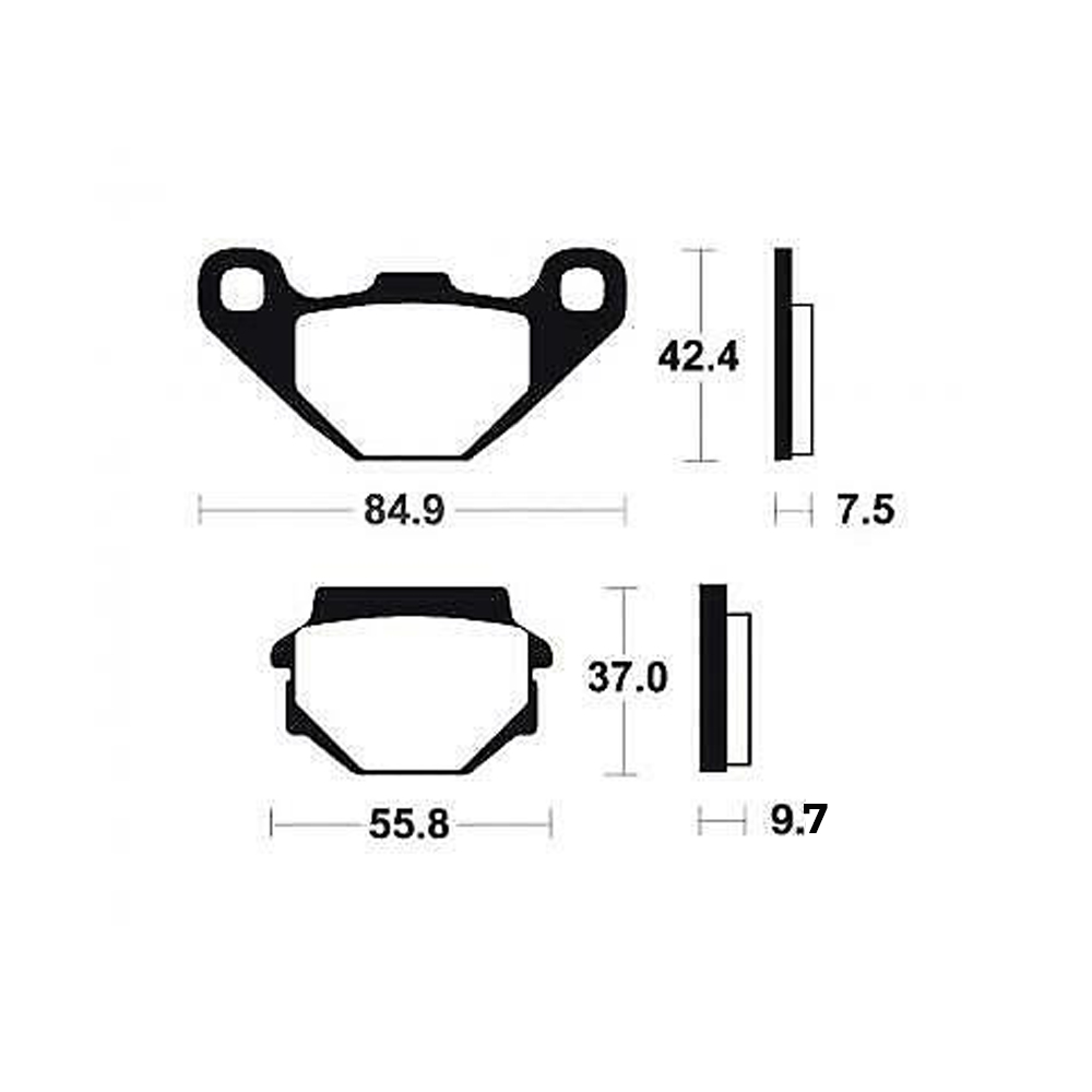 DISK PLOČICE ME44 ( VCK517) TECNIUM