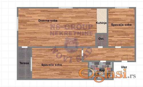 Miseluk 71m2 u izgradnji