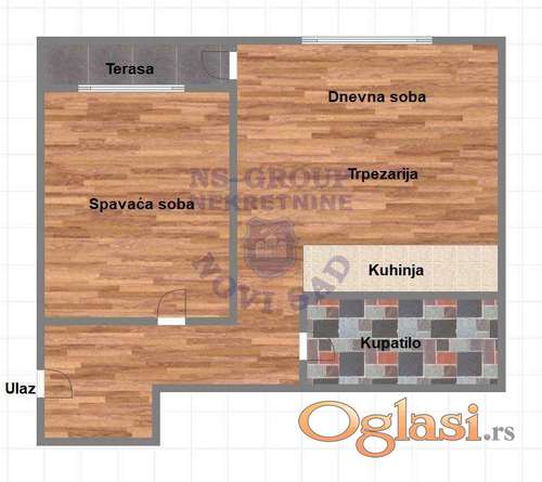 Dvosoban stan na Top lokaciji 47m2
