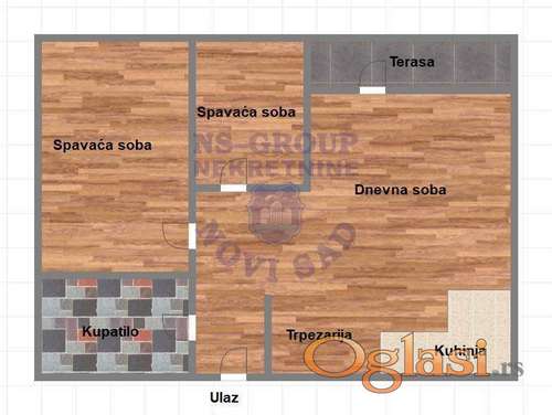 58m2 Dvoiposoban stan u izgradnji