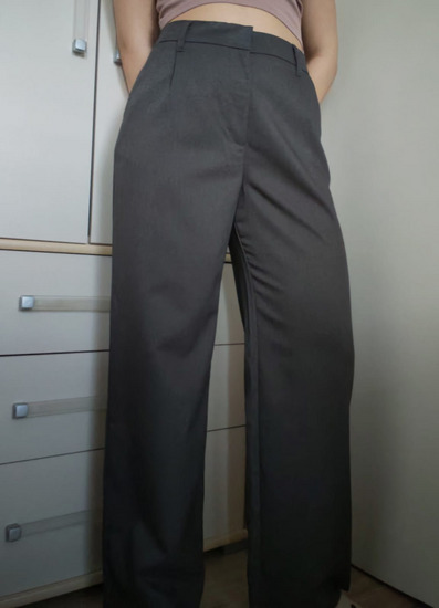 H&M sive wide leg pantalone
