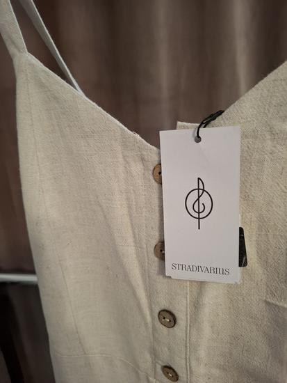 Stradivarius laneni kombinezon Novo snizeno