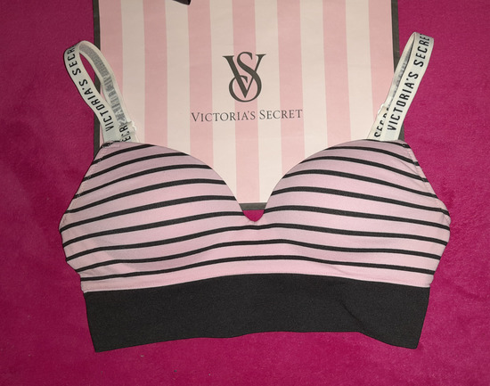 Victoria secret roze,crni,logo push up 70B%