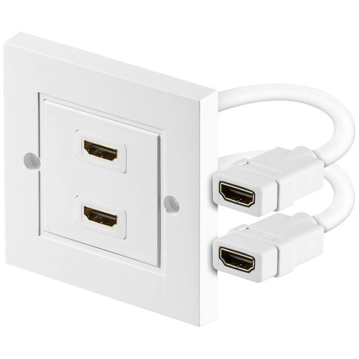 Uzidna utičnica 2x HDMI
Uzidna utičnica 2x HDMI