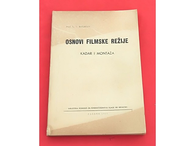 Osnovi filmske režije Kadar i montaža Kulešov