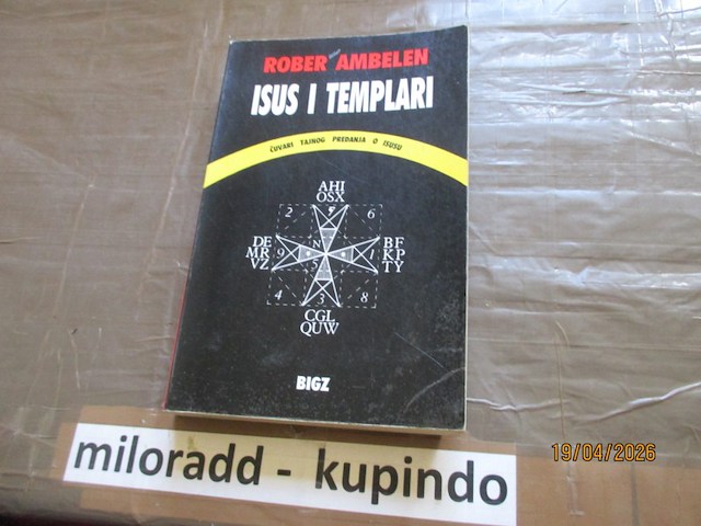 Isus i templari Rober Ambelen