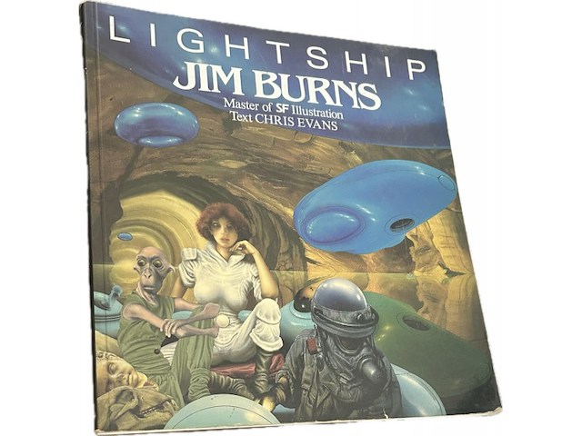 LIGHTSHIP jim Burns,Master of SF illustration