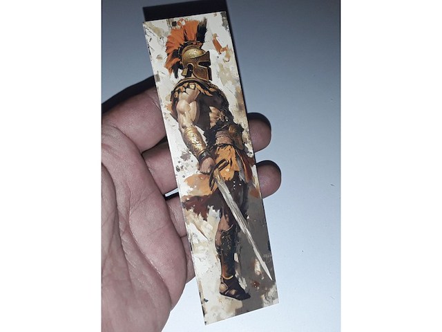Obeleživač za knjige (bookmarker) – dekorativan 15 x 4