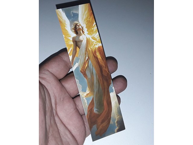 Obeleživač za knjige (bookmarker) – dekorativan 15 x 4