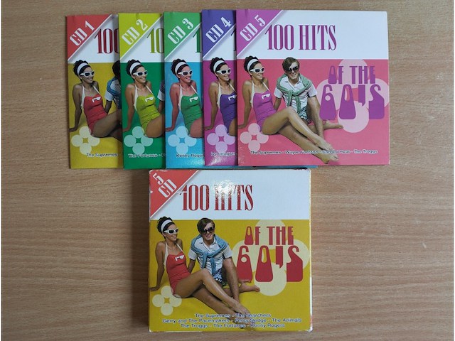 100 Hits of the 60`s - Various Artists 5cd Box set