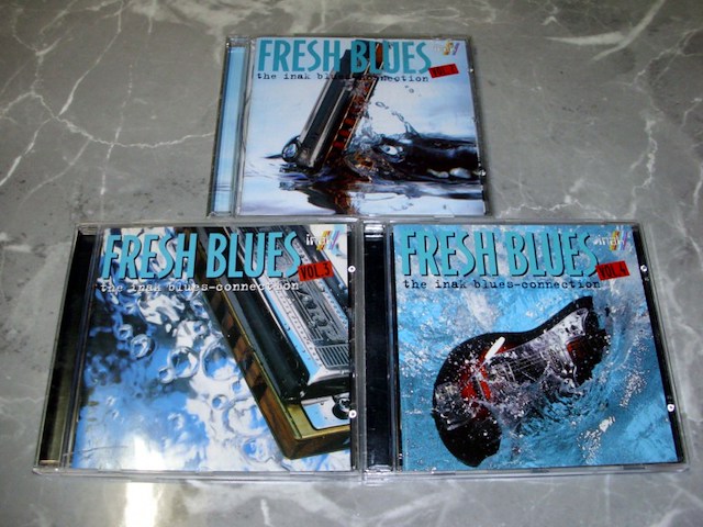 VARIOUS – Fresh Blues Vol. 2+3+4