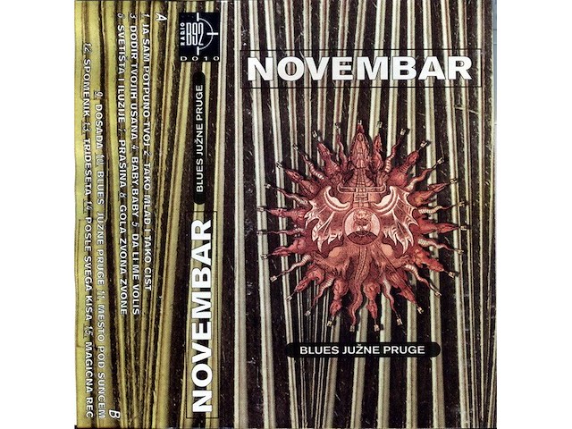 Novembar ‎– Blues Južne Pruge Kaseta Neotpakovana