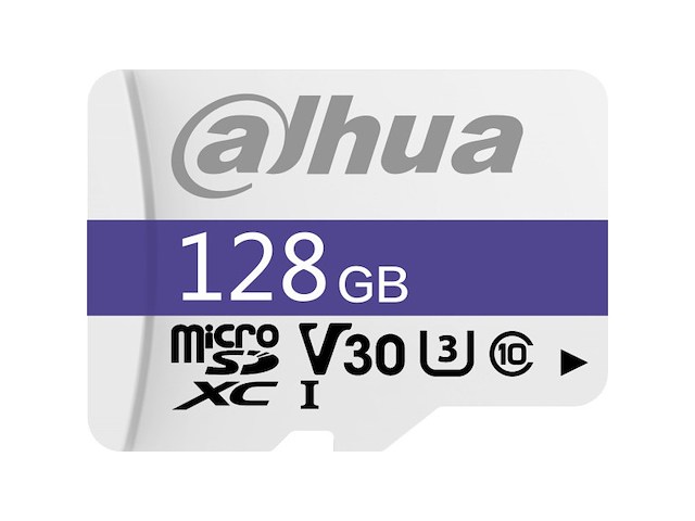 DAHUA 128GB C100 MicroSDHC C10/U3/V30 DHI-TF-C100/128 MEMORIJSKA KARTICA (nije za video nadzor!)