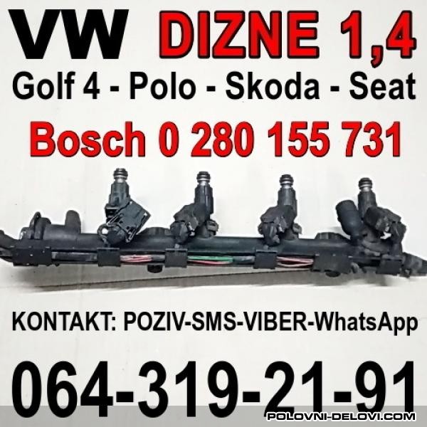 DIZNE 1.4 GOLF. POLO. Bosch 0 280 155 731 . VW 030 906 031 E