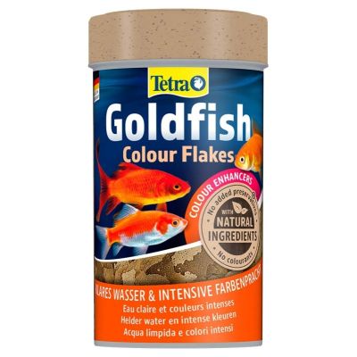 Tetra Goldfish Colour Flakes Hrana za Zlatne Ribice u Listićima 100 ml