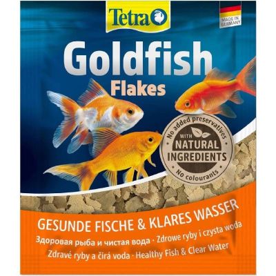 Tetra Goldfish Hrana za Zlatne Ribice u Listićima Kesica 12 g