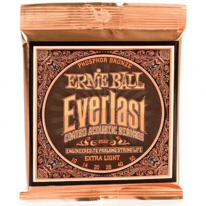 Music box
ERNIE BALL 2550 EVERLAST 10-50 Coated žice za akustičnu gitaru
