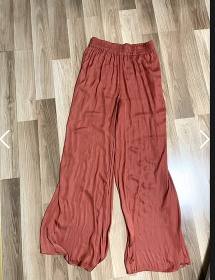 ZARA pantalone S, leprsave koralne