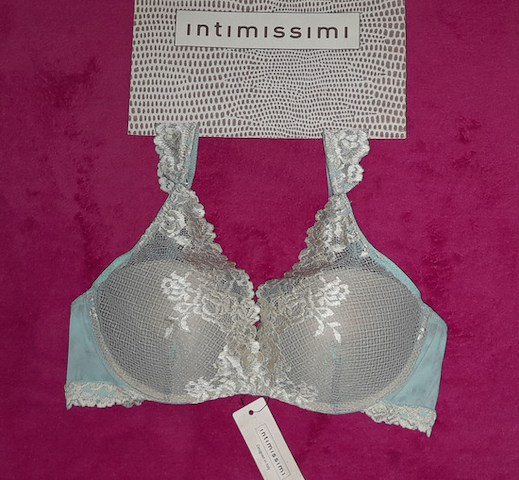 Intimissimi mint beli cipka push up 75C NOVO!%