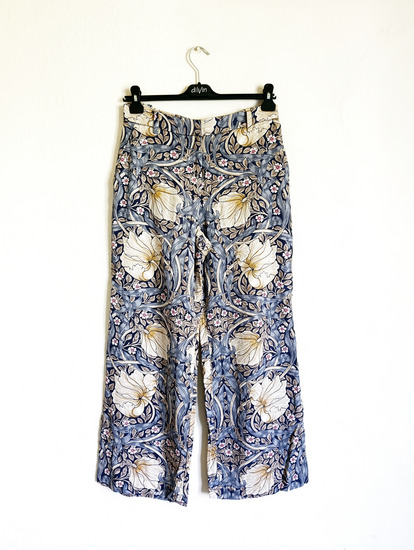 H&M +MORRIS & CO pantalone-(Lyocel/Viskoza)