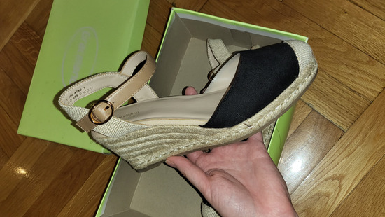 Espadrile na platformu