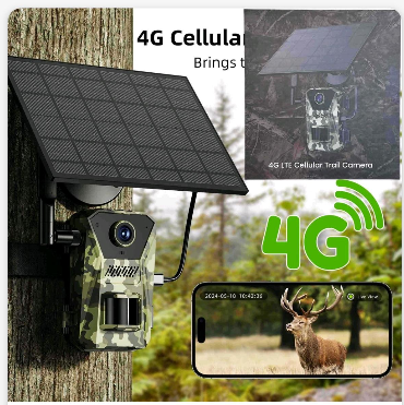4G solarna lovačka kamera