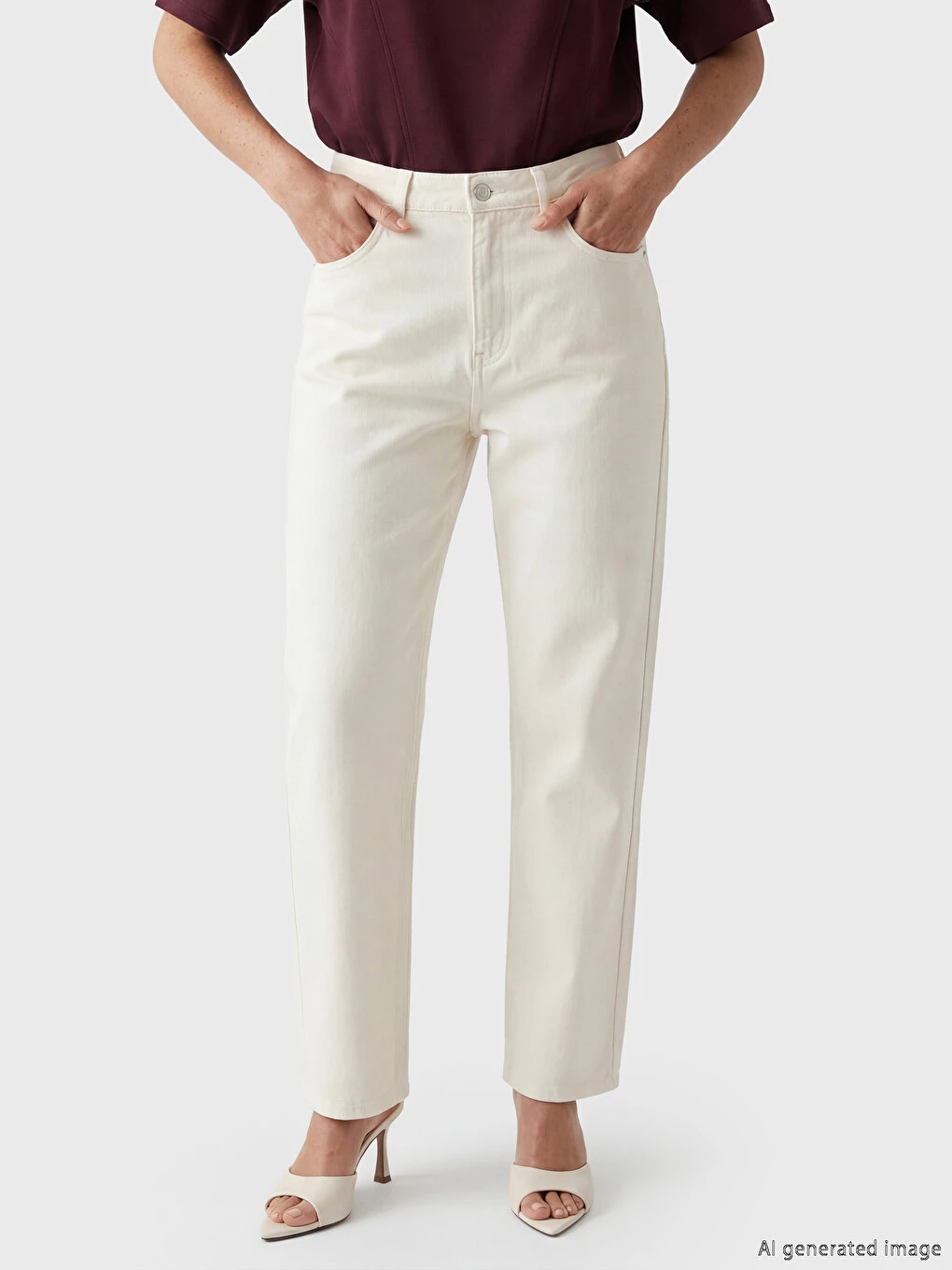 LCW Jeans Ženske Farmerke Boyfriend Kroja